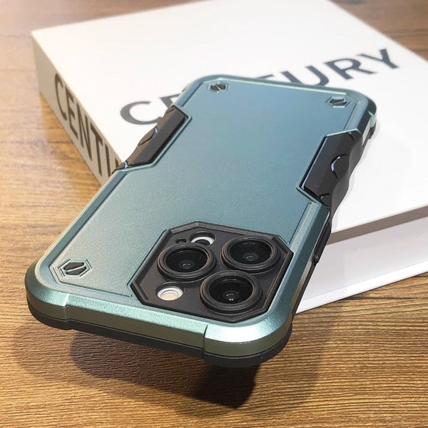 Shield Frosted Simple Anti-fall Phone Case For iPhone – Plumun